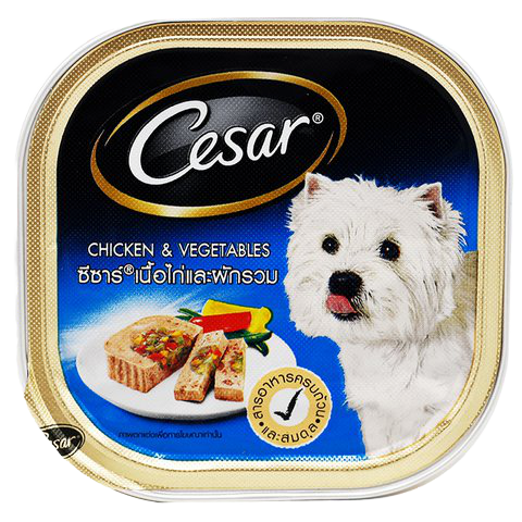 Cesar Tray Chicken & Vegetables 100g | Villa Market