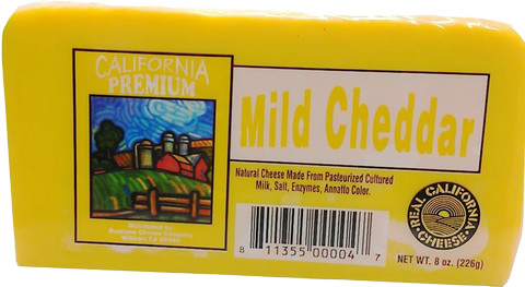 California Premium Cheddar Mild Chunks 226g | Villa Market