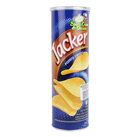 Jacker Potato Crisps Onion Flavor 160g | Villa Market