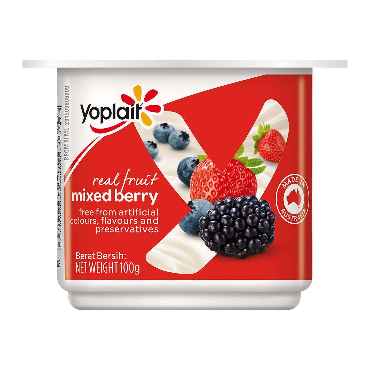Yoplait Mixed Berry Yogurt 100g - Villa Market