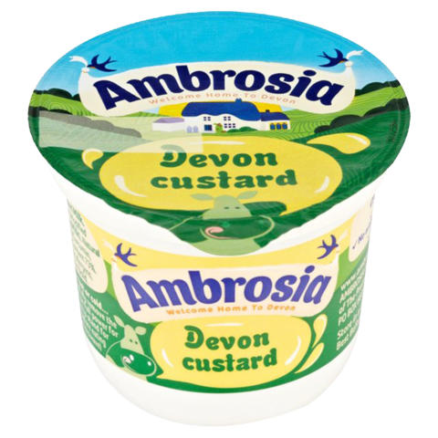 Ambrosia Devon Custard Pot 120g | Villa Market