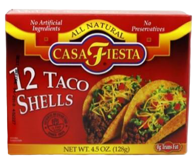 Casa Fiesta Taco Shells 128g | Villa Market