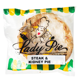 Lady Pie Steak & Kidney Pie Jumbo 240g | Villa Market