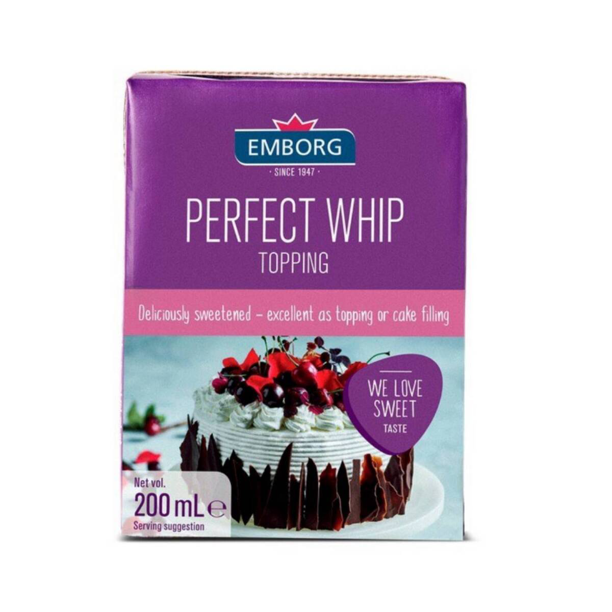 Emborg Perfect Whip Topping 200ml | Villa Market