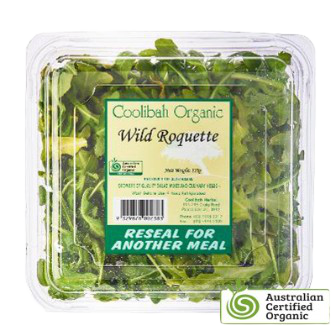 Fg Aus Organic Wild Rocket 120g | Villa Market