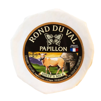Papillon Rond Du Val Cheese 150g | Villa Market