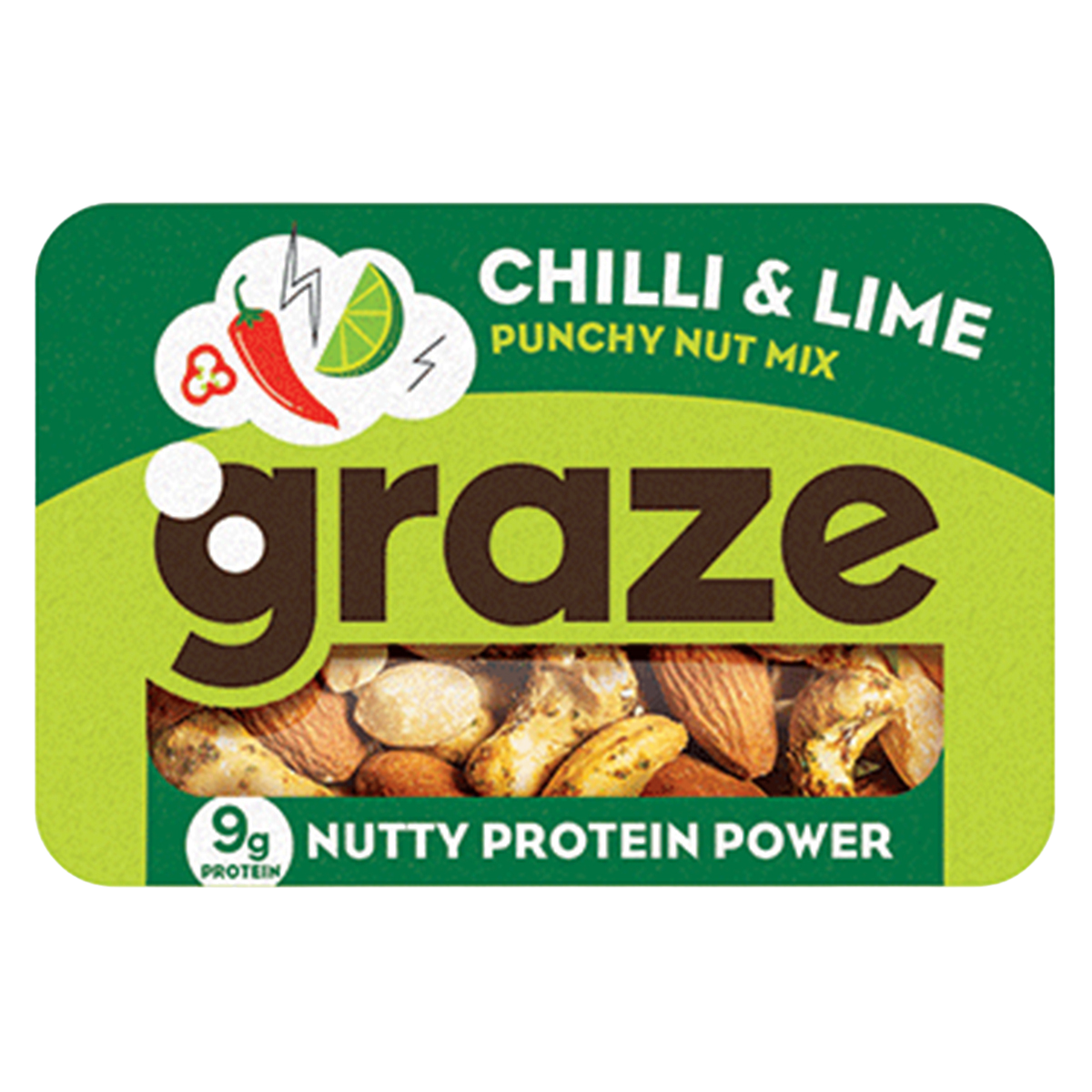 Graze Punchy Protein Power Nuts 41g - Villa Market