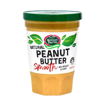 Mother Earth Peanut Butter Smooth 380g | Villa Market
