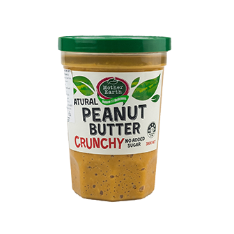 Mother Earth Peanut Butter Crunchy 380g | Villa Market