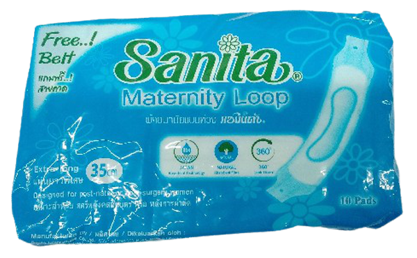 Sanita Maternity Loop 35cm 10 Pcs - Villa Market