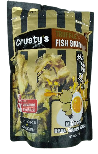 Crusty Truffle Fish Skin 100g - Villa Market