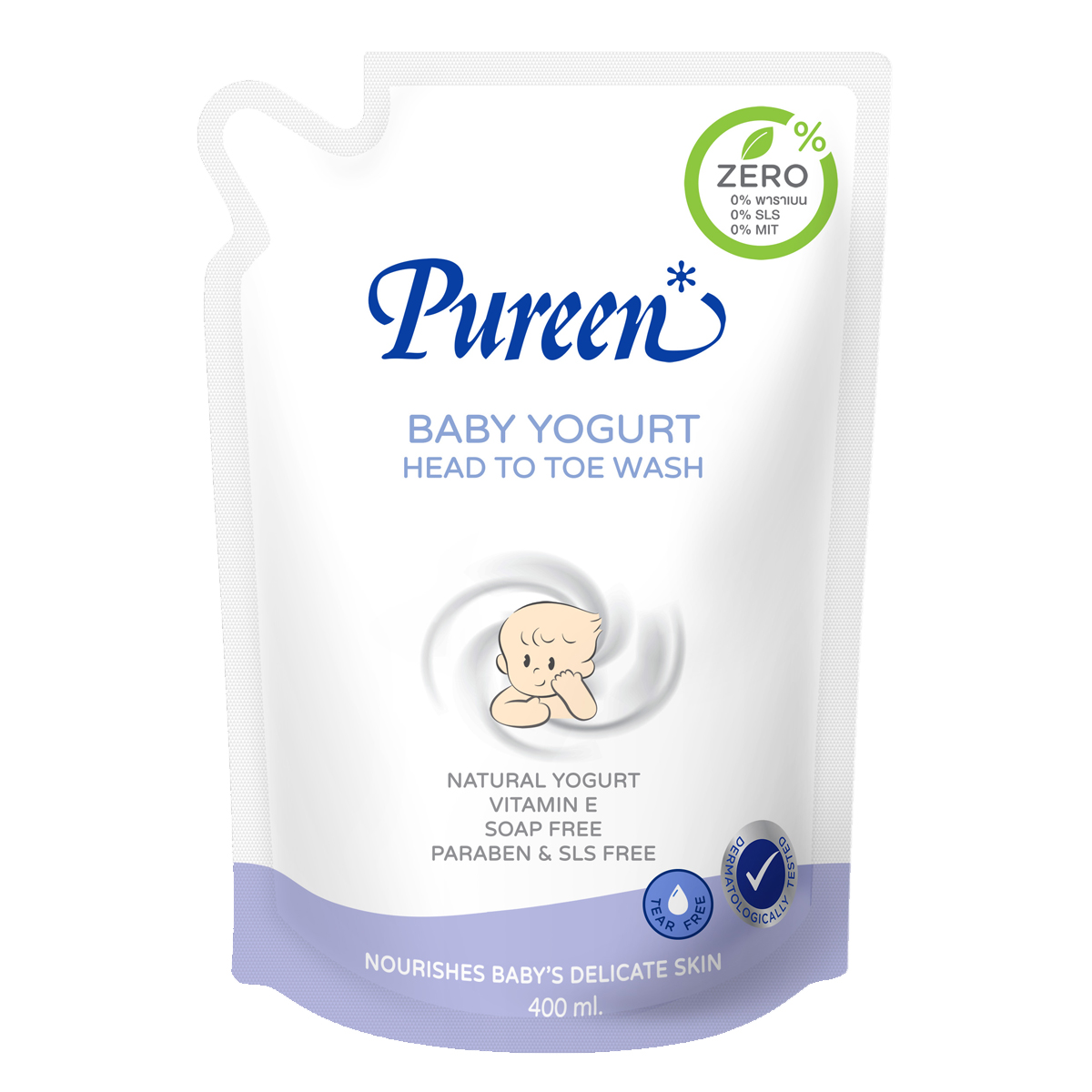 Pureen Baby Head To Toe 400ml | Villa Market