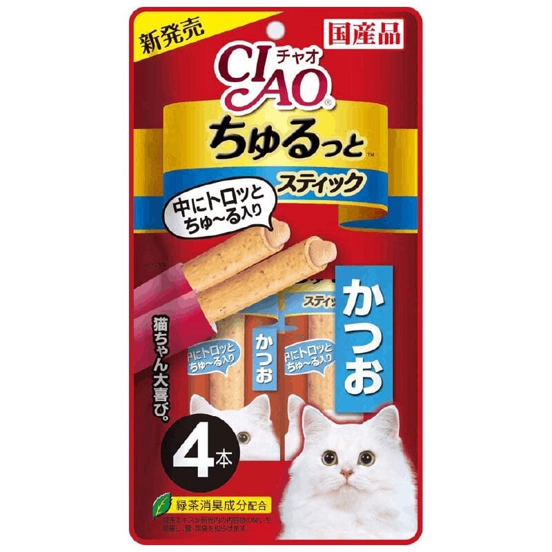 Ciao Churutto Stick Katsuo 4Pcs | Villa Market