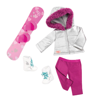 Our Generation Deluxe Outfit-Snowboard-Bd30319z 1Set | Villa Market