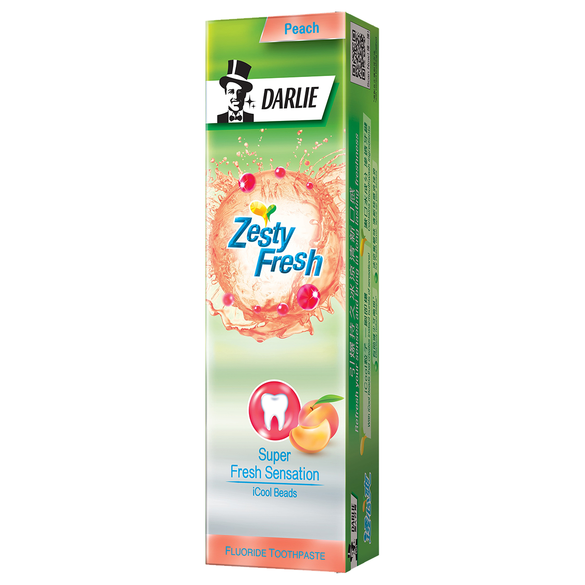 Darlie Zesty Fresh Sensation Peach 120g - Villa Market