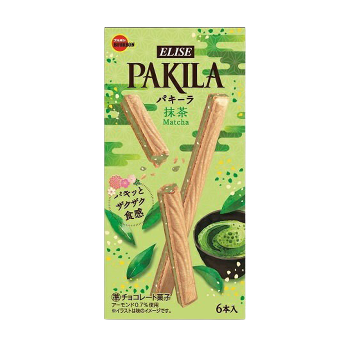 Bourbon Pakila Matcha Chocolate 44g | Villa Market