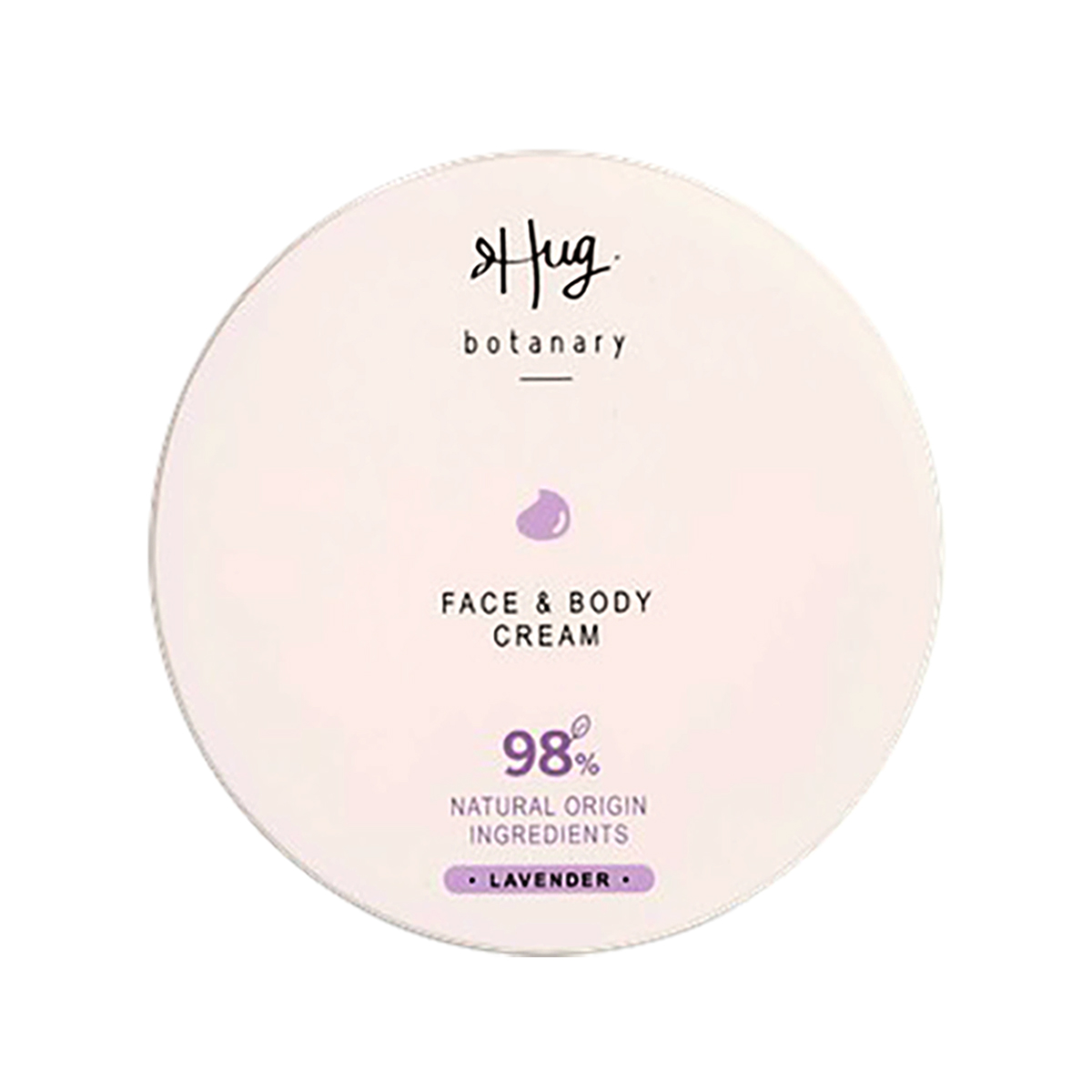 Hug Face & Body Cream Lavender 200ml - Villa Market