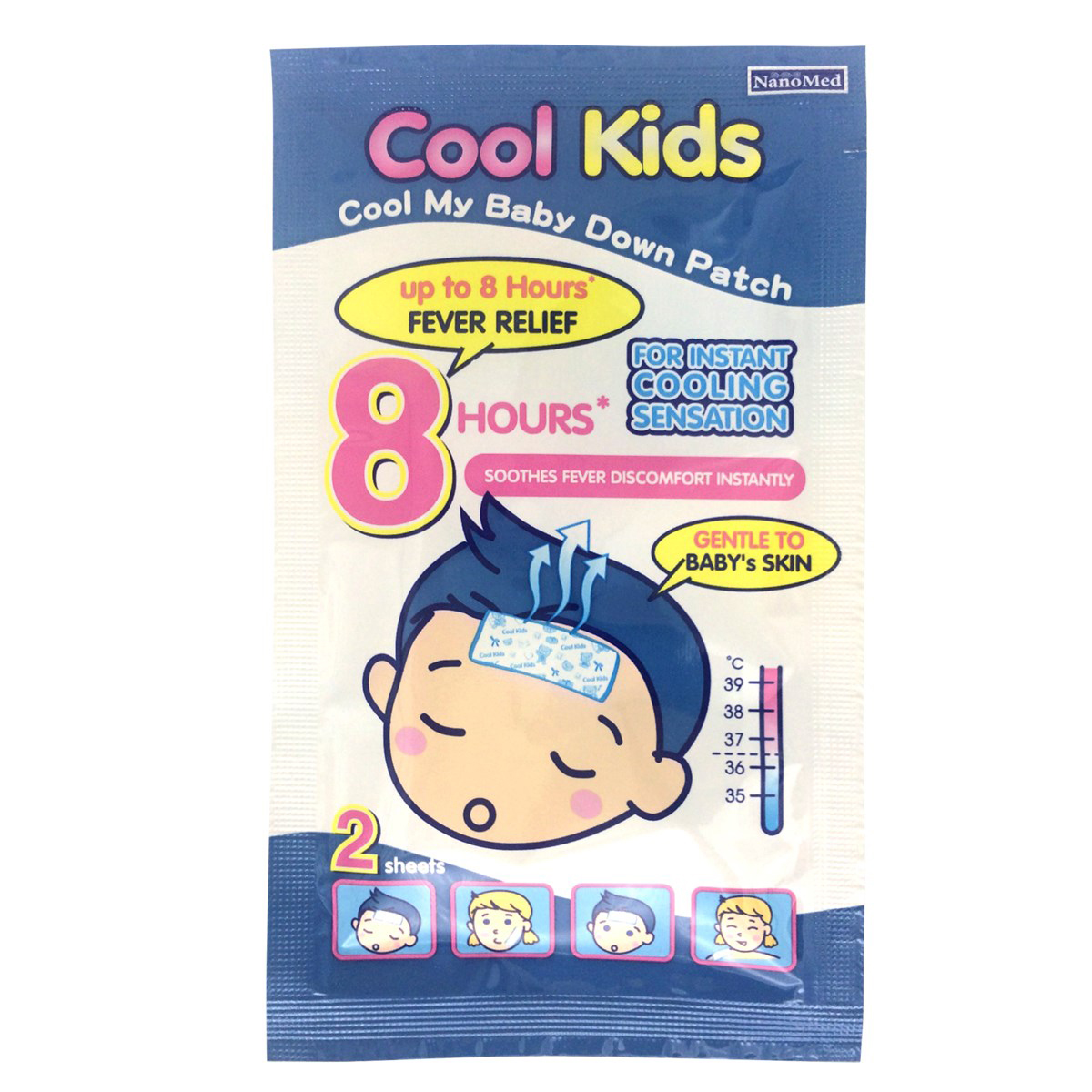 Cool Kids Down Patch 1 Pk | Villa Market