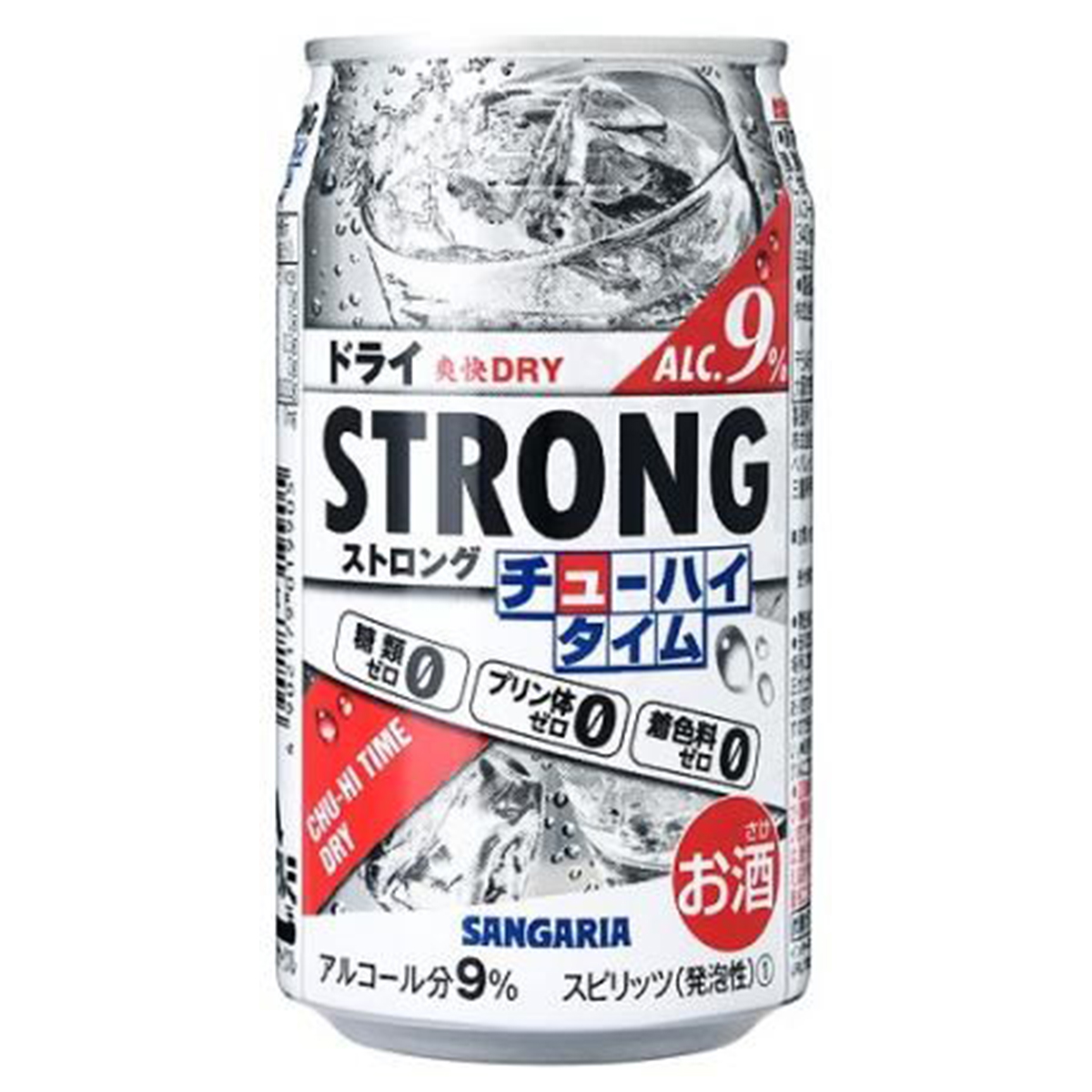 Sangaria Strong Shu-Hi 9% Zero Dry Mixed Soda 490ml - Villa Market