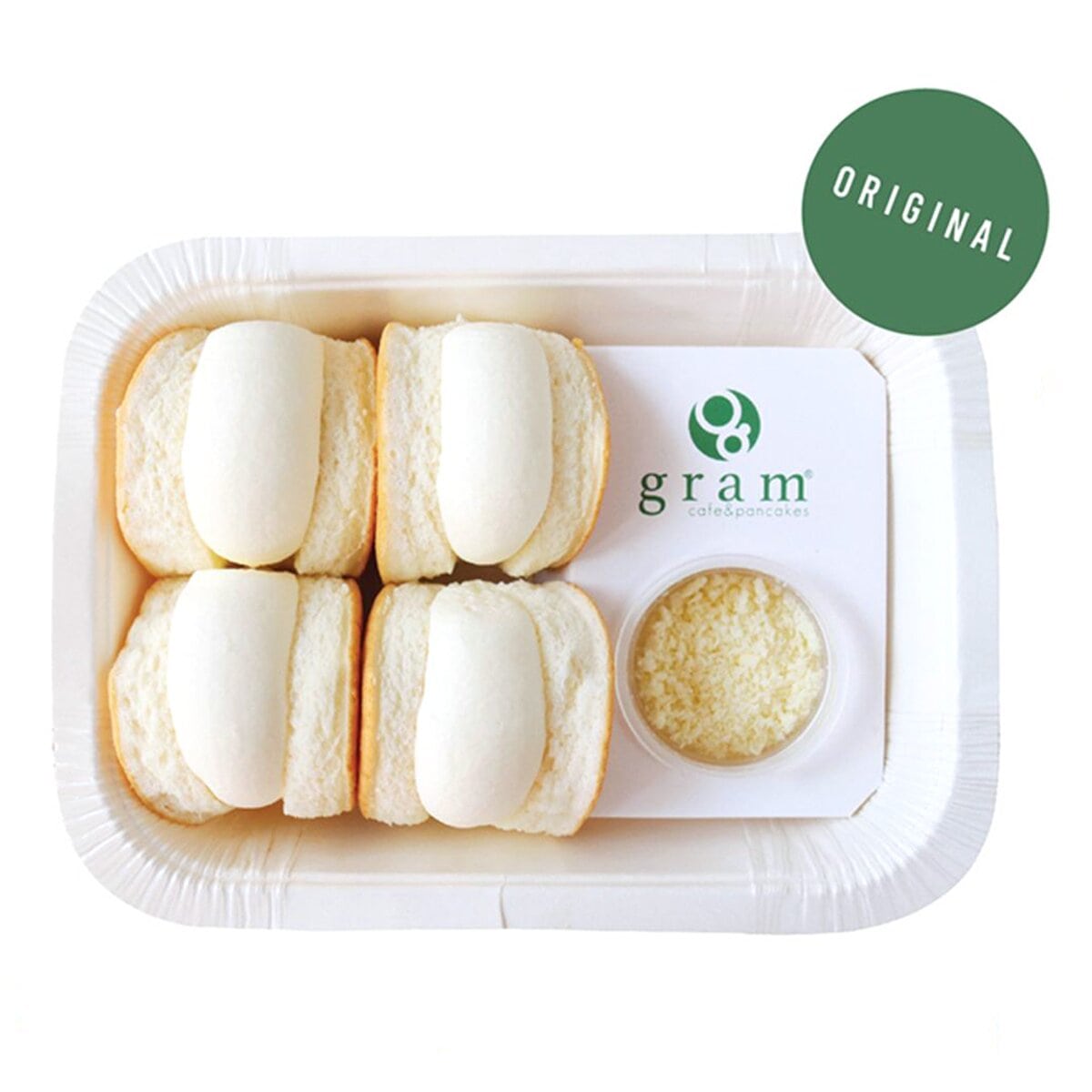 Gram Little Premium To Go Original White Choc Pancakes 4Pcs | Villa Market