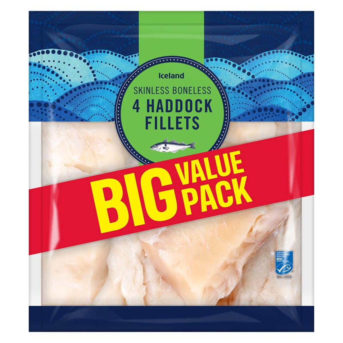 Iceland Haddock Fillets 450g - Villa Market