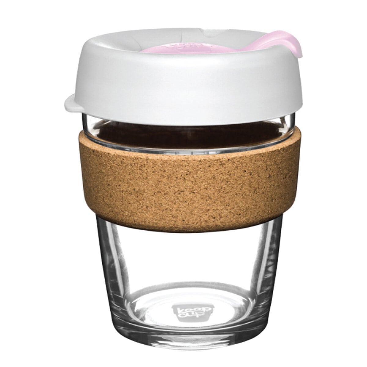 Keepcup Glass Brew Cork Edition 12oz Hazel 130g | Villa Market