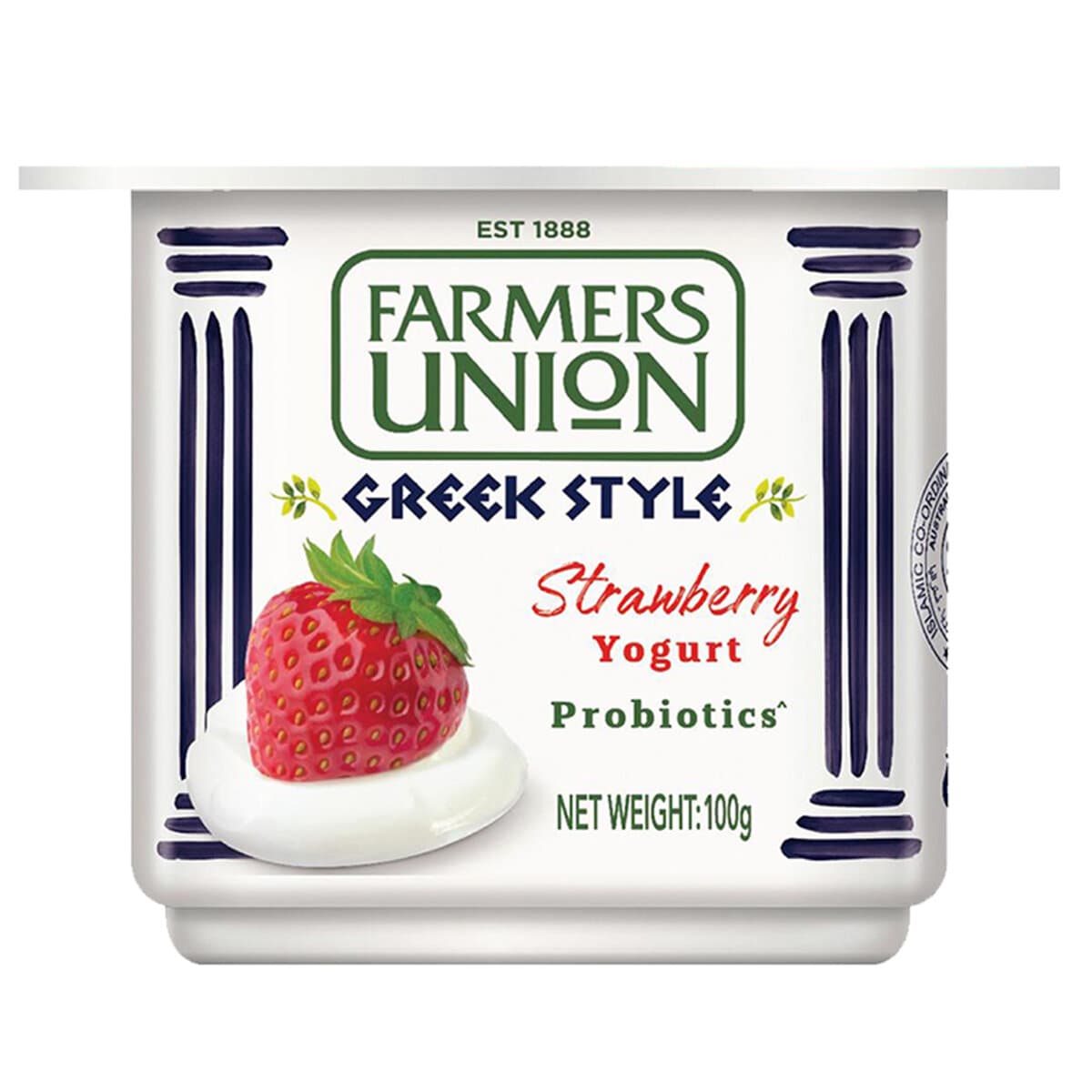Farmer Union Strawberry Yogurt Probiotics 100g | Villa Market